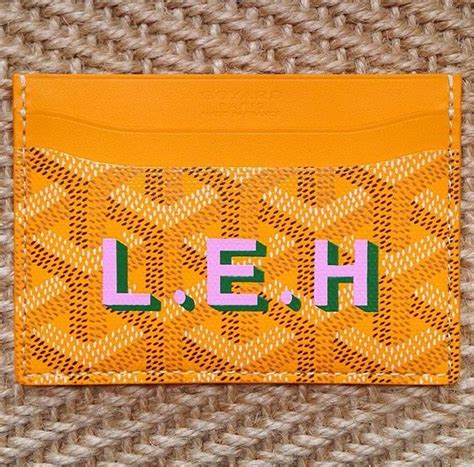 Goyard Color Combo Goyard Monogram Goyard Goyard Wallet