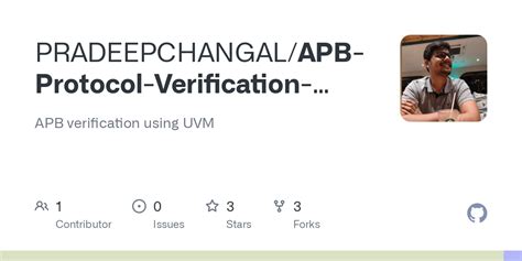 GitHub PRADEEPCHANGAL APB Protocol Verification Using UVM APB