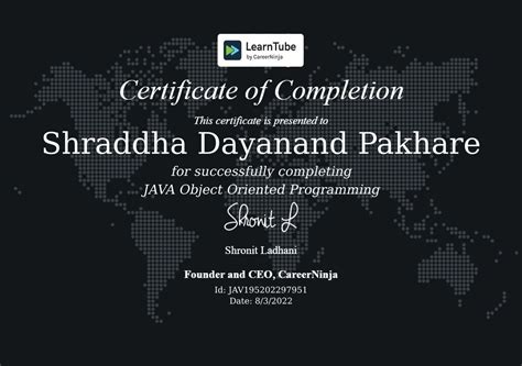 Shraddha Pakhare On Linkedin Checkout This Certificate I Got From