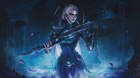 Diana Lol Art 4k Pc Hd Wallpaper Rare Gallery