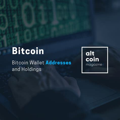 Bitcoin Wallet Addresses And Holdings By Raffael Kuhn The Dark Side Medium