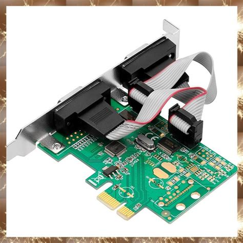Y O Q N PCI E To Dual Serial Combo Card RS PCI Express PCIe Adapter Card Gb S Channel