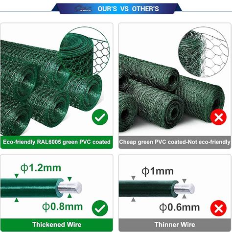 High Quality Galvanized Pvc Coated Hexagonal Wire Mesh Wire Netting Mesh Hexagonal Wire Mesh