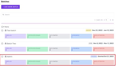 Download Copies Of Certificates Issued Per Batch
