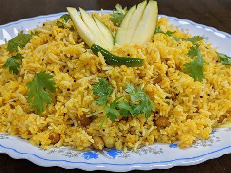 Homemade Raw Mango Rice Recipe — Chhayas Food