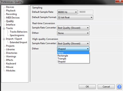 Audacity Editing 16 Bit Source File Using 32 Bit Float Steve Hoffman