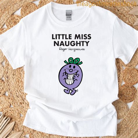 Womens Mr Men Little Miss Naughty T Shirt