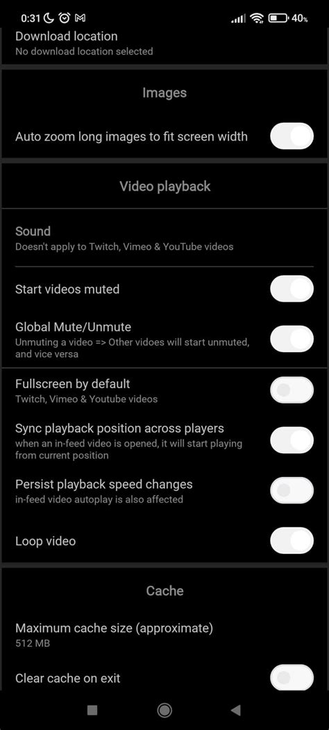 Default Dark Theme Make Settings Almost Unusable Rjoeyforreddit