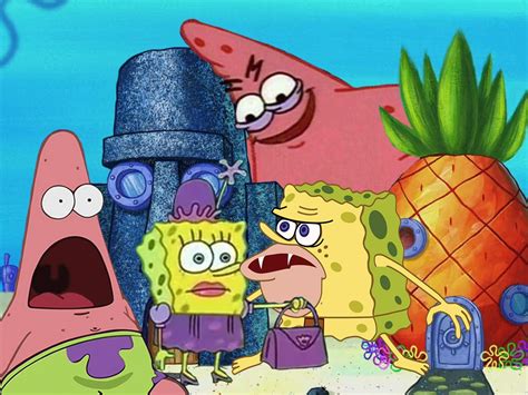 How To Draw Spongebob Chicken Meme