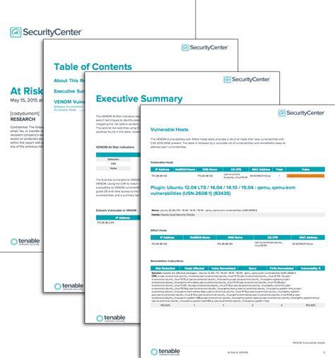Nessus Report Templates