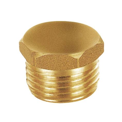 China Customized Brass Pipe Fitting Cored Hex Head Plug Manufacturers Suppliers Factory