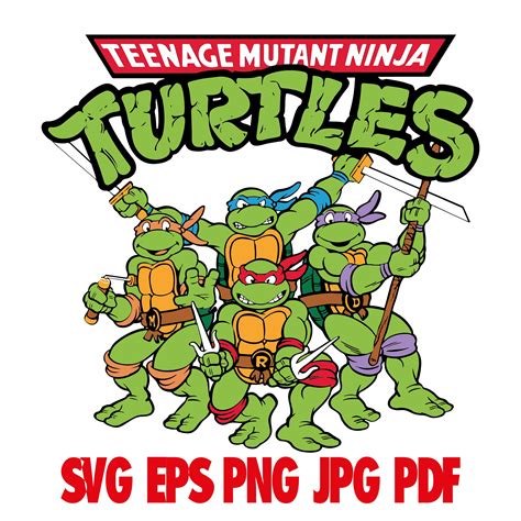 215 Ninja Turtle Svg Free