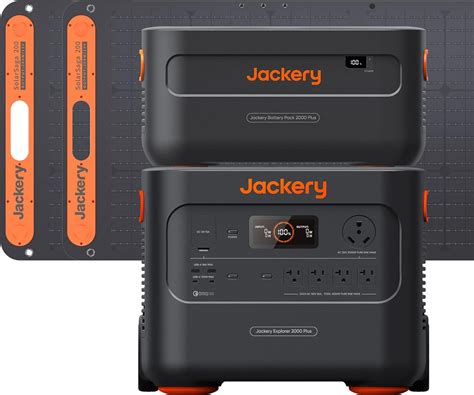 Jackery Solar Generator 4000 Kit Explorer 2000 Plus With Packplus