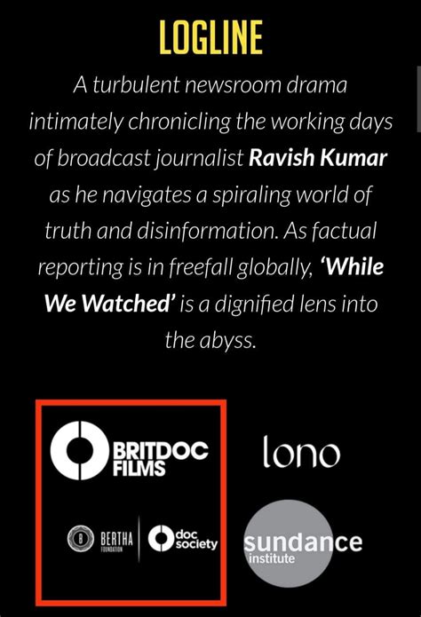 Ravish Kumar Documentary Funded By Ford George Soros