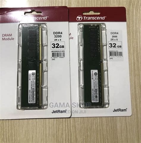Transcend Desktop Ram Ddr4 32gb 3200 Dove Computers