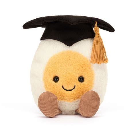 Jellycat Amuseable Boiled Egg Graduation Shop Online Blue John Gems Ltd