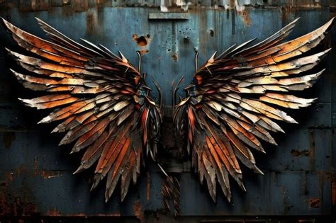 Premium Photo Symmetry Bird Wings Dots Line Pattern Luxur