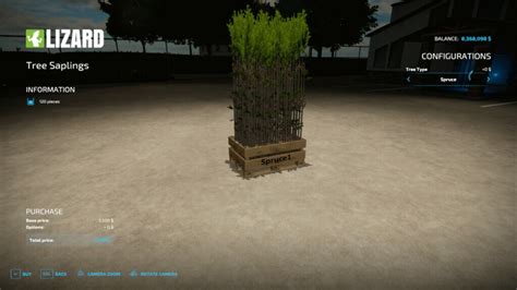 Tree Sapling Pack FS KingMods Tree Sapling Pack FS KingMods