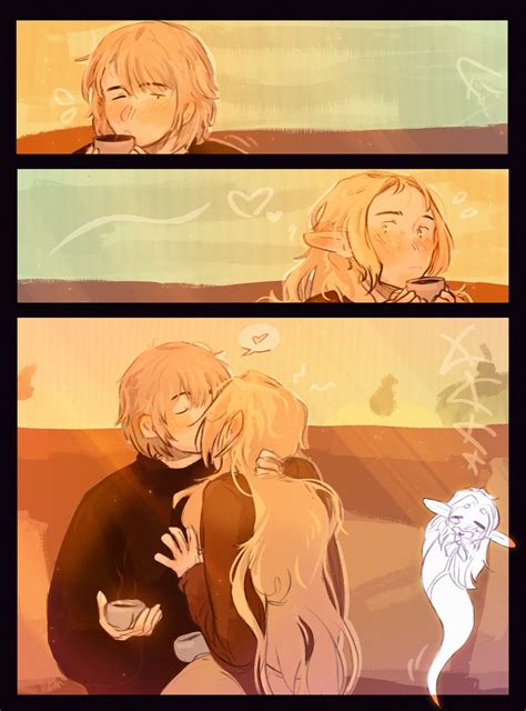 Marcille Donato Falin Touden And Falin Touden Dungeon Meshi Drawn