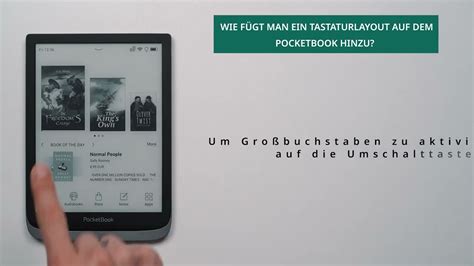 Wie Fügt Man Ein Tastaturlayout Auf Dem Pocketbook Hinzu