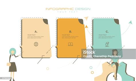벡터 인포그래픽 디자인 비즈니스 템플릿에는 아이콘과 3가지 옵션 또는 단계가 있습니다 프로세스 다이어그램 프리젠테이션 워크플로우