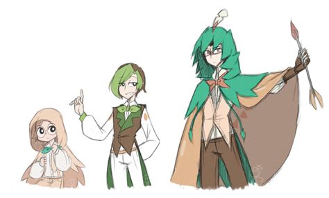 Pkmn Rowlet Evolution Line By Sapphire M On Deviantart