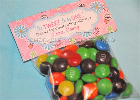 Bolsa De Dulces Para Imprimir Etiquetas Tweet Colección Fiesta