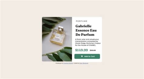 Product Preview Card Html And Css Coding Challenge Solution