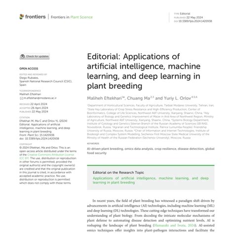 Fpls 15 1420938 1 Pdf Gpb 311and321 Crop Improvem Notes Teachmint