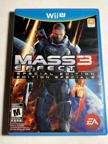 Mass Effect 3 Special Edition Nintendo Wii U Complete