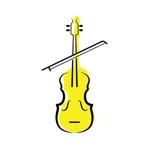Violin Viola Fiddle Cello Bass Contrabass Music Instrument Silhouette