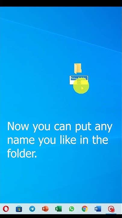 How To Create New Folder Youtube
