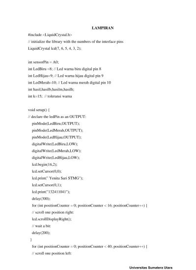 Alat Pendeteksi Warna Menggunakan Sensor Ldr Berbasis Arduino Unop