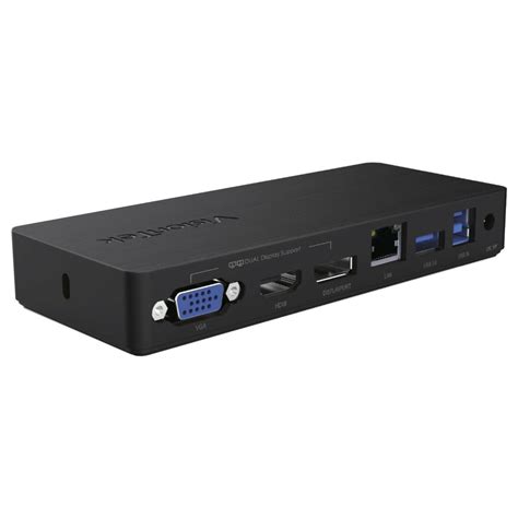 Visiontek Vt1000 Dual Display Universal Usb 3 0 Docking Station For 59 901147