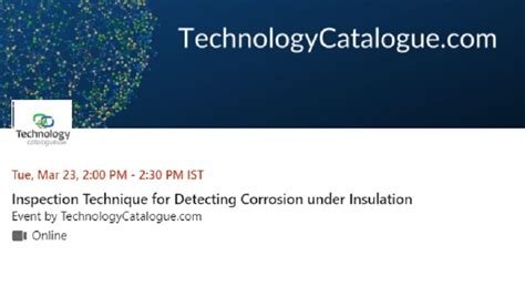 Inspection Technique For Detecting Corrosion Under Insulation