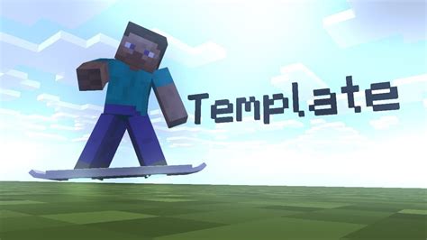 Mine Imator Intro Template 2 Youtube