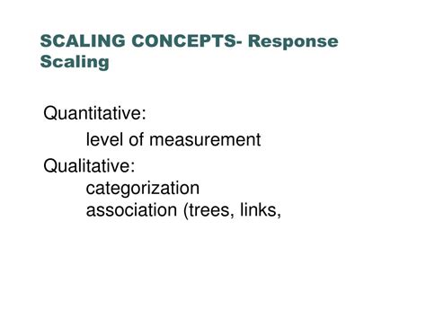 PPT PSYCHOLOGICAL SCALING PowerPoint Presentation Free Download ID