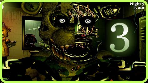 Fnaf 3 Fazbear Museum Of Wonders Full Walkthrough Night 1 6 Extras