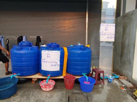 Limited Collections Mandalay မှာ ရေချိုးဖို့ သုံးရေရဖို့ အခက်ခဲ ဖြစ်နေတယ်ဆိုရင် ကျွန်တော်တို့