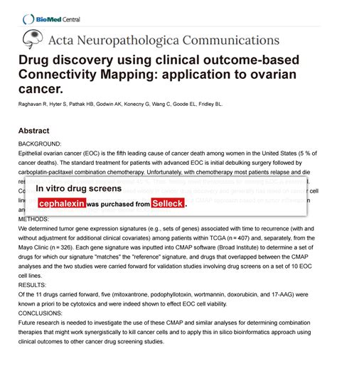 Cephalexin ≥99 Hplc Selleck Bacterial Chemical