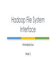 Hadoop File System A Comprehensive Guide To HDFS And Command Course Hero