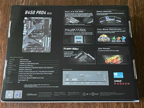 Материнская плата ASRock B450 Pro4 R2.0 (sAM4, AMD B450): 4 000 грн ...
