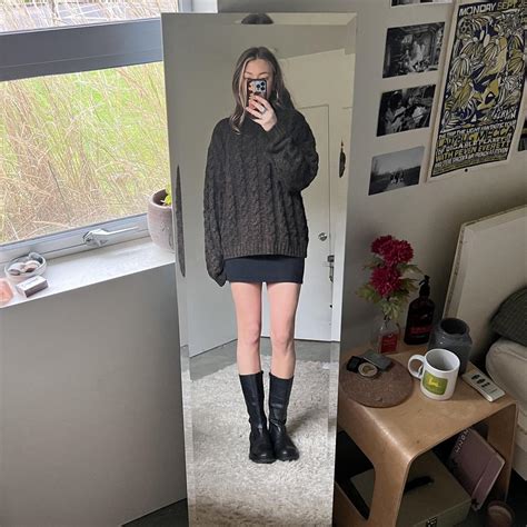 Chunky Brown Pendleton Sweater 🧶 The Perfect Winter Depop