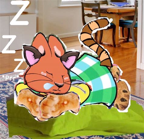 Anime Cat Louise Sleeping Vector By Sloanvandoren On Deviantart