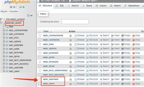 Adding An Admin User To The Wordpress Database With Phpmyadmin 2025 Hostbet Blog
