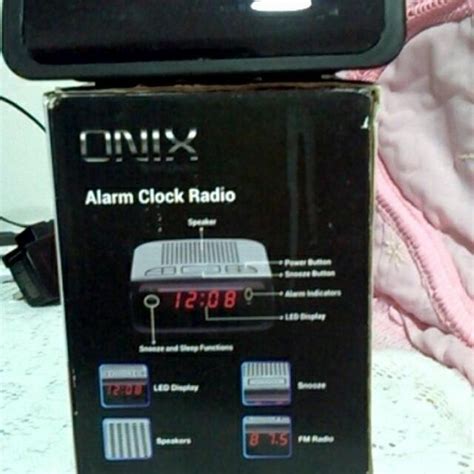 MINI ONIX RADIO ALARM CLOCK Everything Else On Carousell