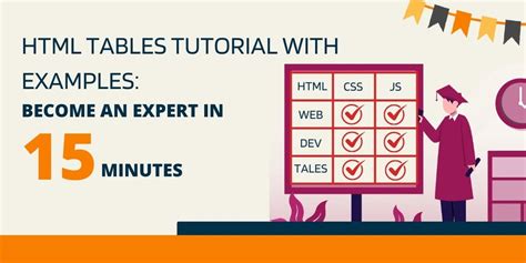 HTML Tables Tutorial With Examples Become An Expert In Minutes DEV Community