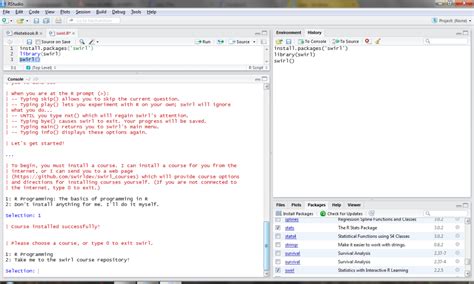 Use Swirl To Learn And Teach R Very Very Easily And Interactively Rstats Decision Stats
