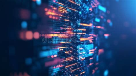 Abstract Background Of Programming Code Stock Illustration