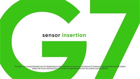Dexcom G7 How To Insert The Sensor Youtube